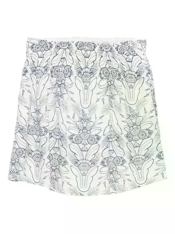 Marc O'polo A-line Floral-print Skirt