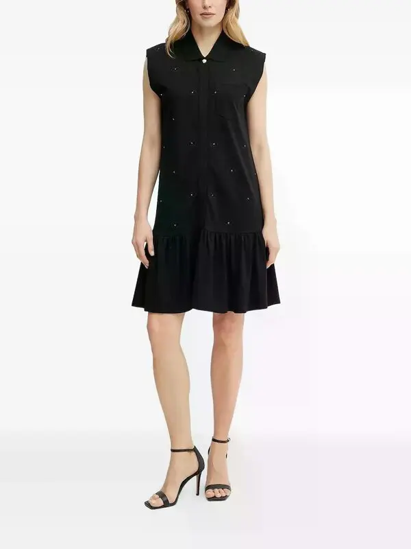 Liu Jo Embellished Ruffled Mini Dress