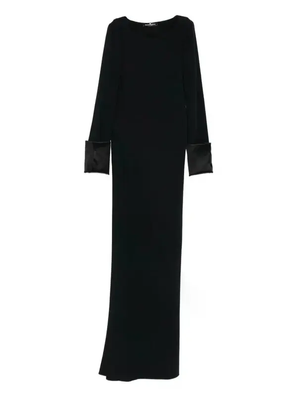 Ermanno Scervino Satin-cuff Long Dress