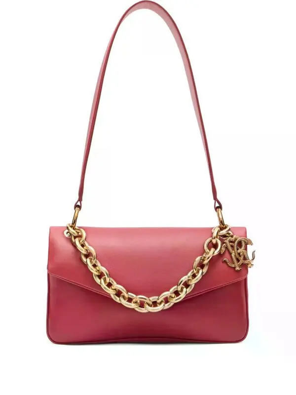 Roberto Cavalli Leather Shoulder Bag