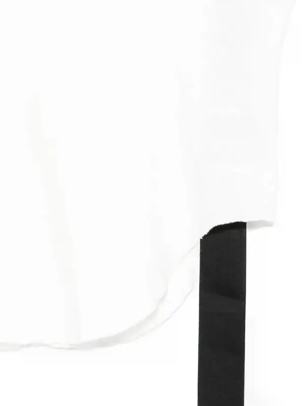 Rick Owens Raw-edge Ribbon Tank Top