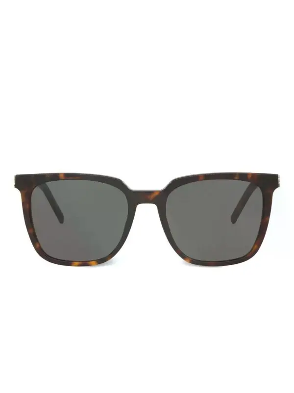 Saint Laurent Square-frame Sunglasses - Green