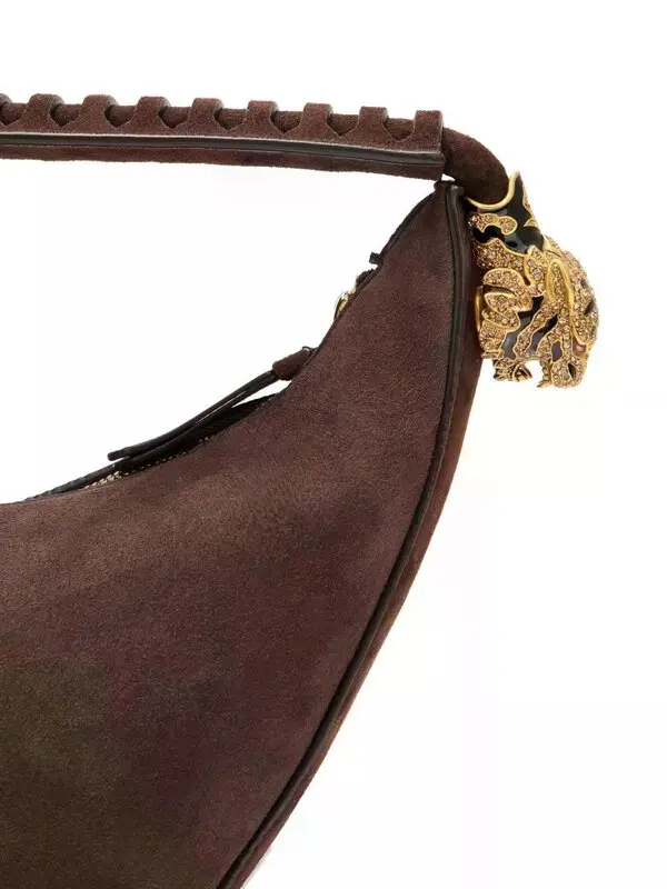 Roberto Cavalli Suede Tote Bag