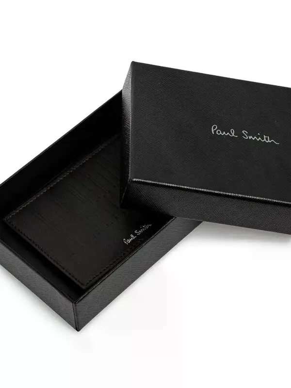 Paul Smith Shadow Stripe Leather Cardholder