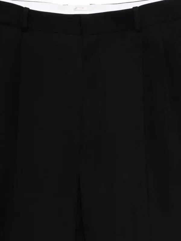 THE ROW Zev Pleated Trousers