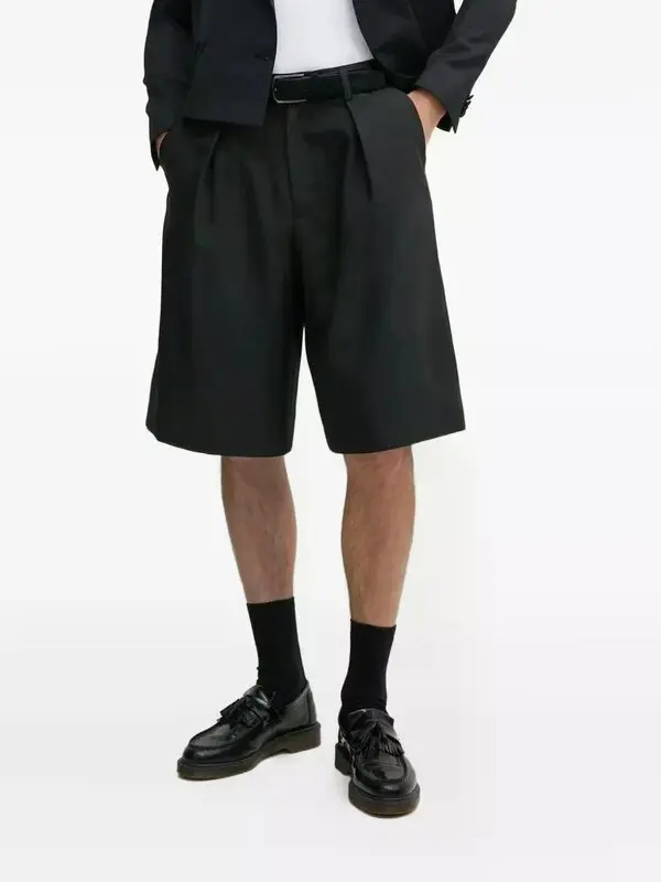 Versace Pleated Shorts