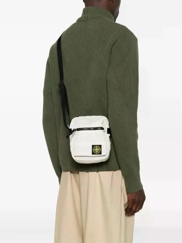Stone Island Logo-patch Messenger Bag