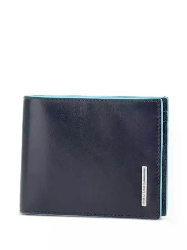 PIQUADRO Leather Wallet - Blue