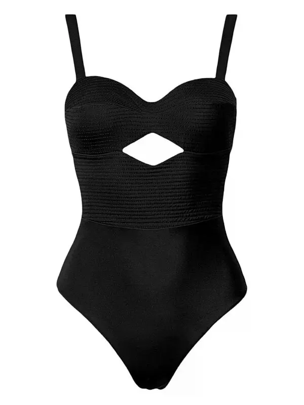 SOFIA ERHAN Petra Cut-out Swimsuit - Black