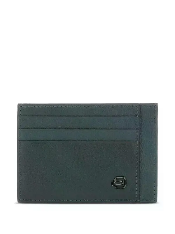PIQUADRO Multi-compartment Leather Cardholder