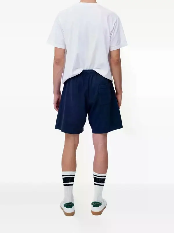 SPORTY & RICH Logo-detail Pocket Shorts
