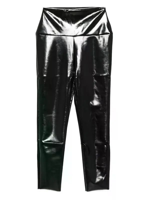Norma Kamali High-waisted Slim Leg Trousers
