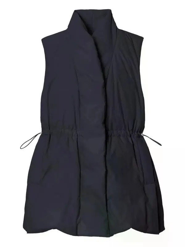 Lafayette 148 New York Quilted Drawstring Gilet