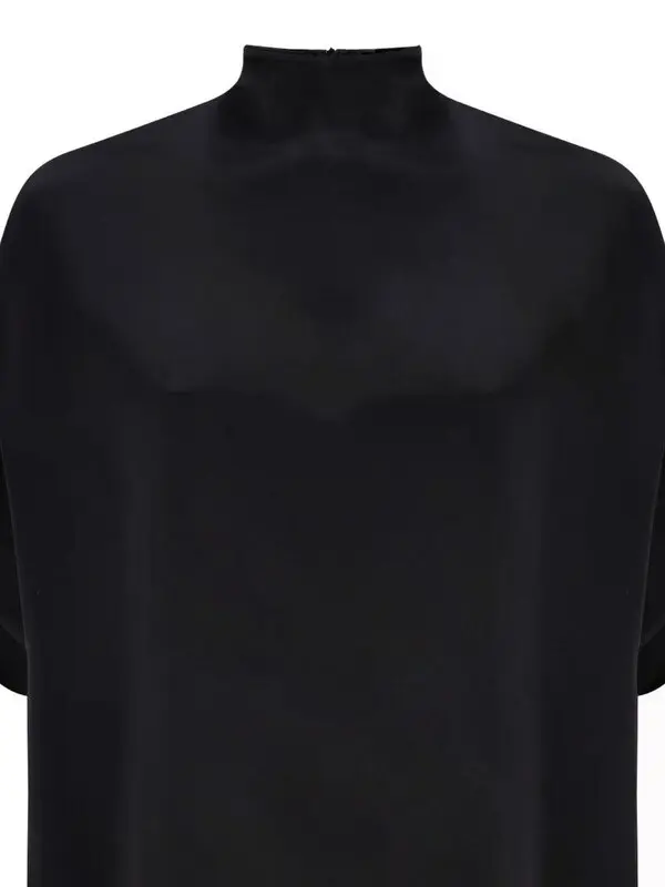 Lapointe High-neck Cape Top