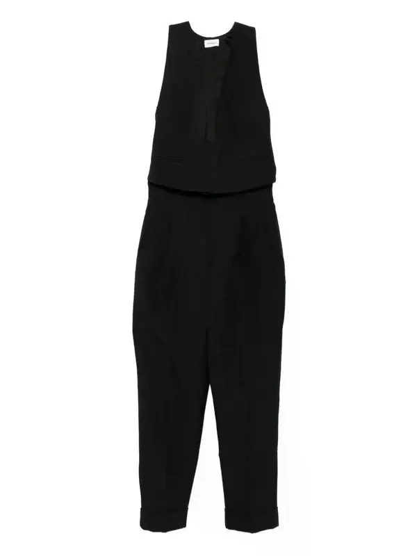 Andamane Sleeveless Jumpsuit - Black