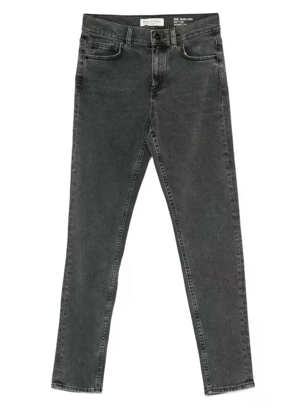 Marc O'polo High-rise Skinny Jeans - Grey
