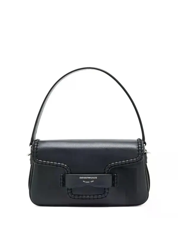 Emporio Armani Flap Shoulder Bag - Black