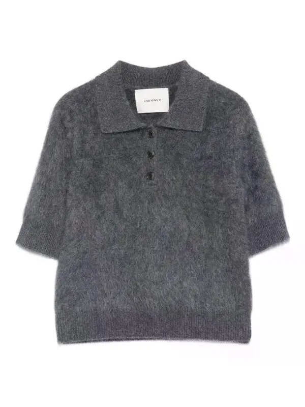 LISA YANG Short-sleeve Polo Top