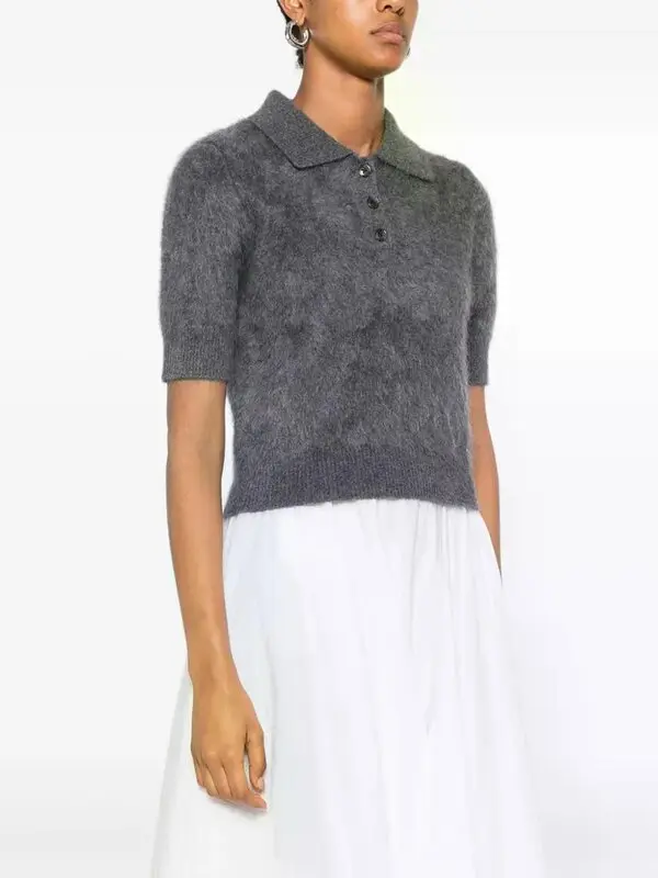 LISA YANG Short-sleeve Polo Top