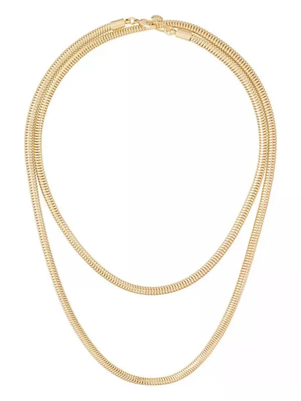 ROXANNE ASSOULIN Snake-chain Necklace - Gold