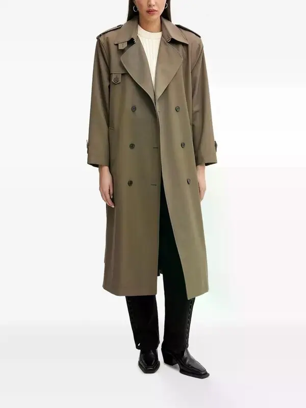 IRO PARIS Belted Double-breasted Trench Coat
