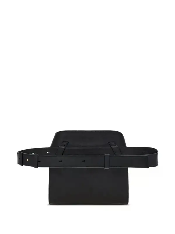 FERRAGAMO Small Hug Buckle Belt Bag - Black