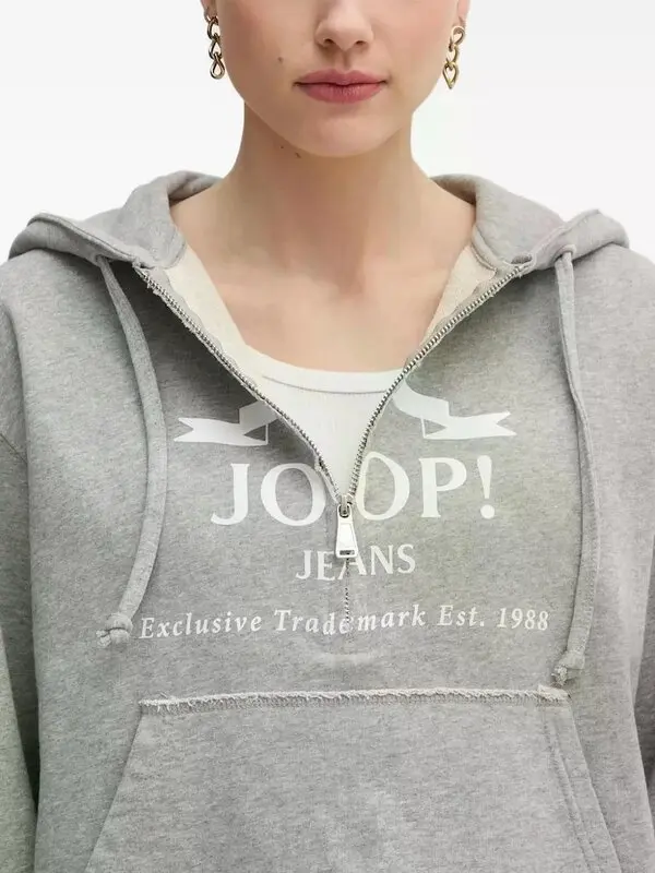 JOOP! Logo-print Zip-up Hoodie