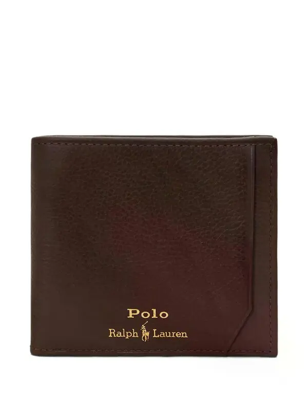 Polo Ralph Lauren Pebble-leather Wallet - Brown