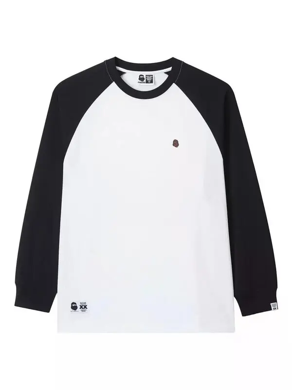 FINGERCROXX Raglan-sleeve T-shirt - White