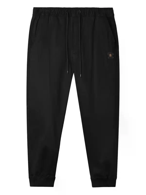 FINGERCROXX Logo-patch Cuffed Trousers