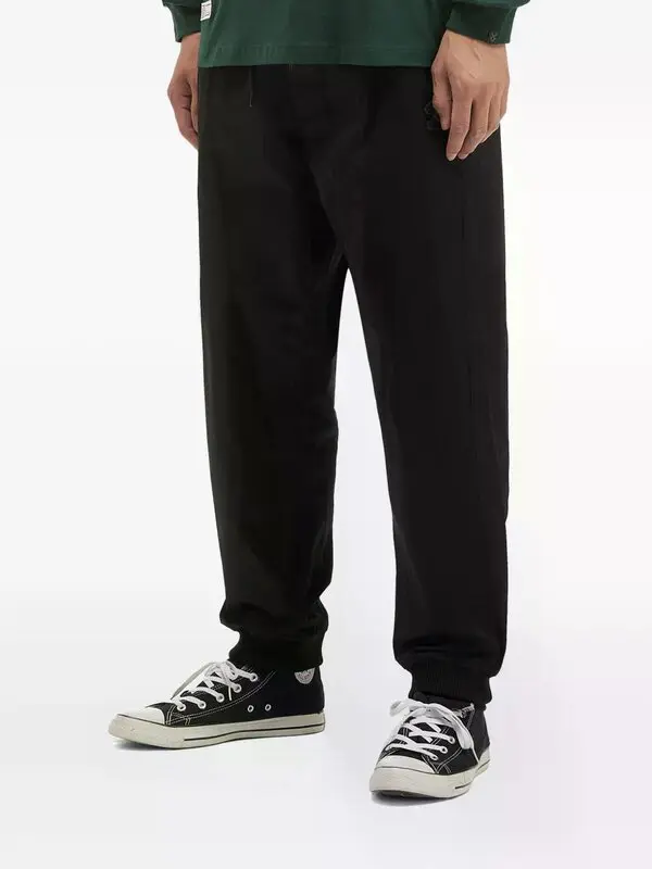 FINGERCROXX Logo-patch Cuffed Trousers