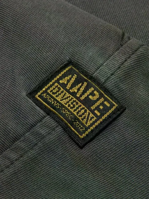 AAPE BY *A BATHING APE Contrast-panel Long-sleeve T-shirt
