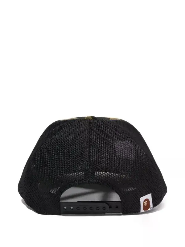 A BATHING APE Camouflage-print Trucker Hat
