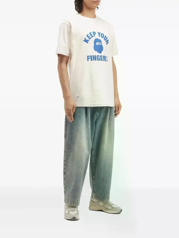 FINGERCROXX Slogan-print T-shirt
