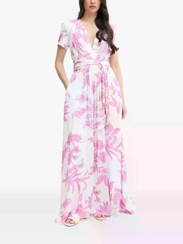 Melissa Odabash Floral-print Maxi Dress