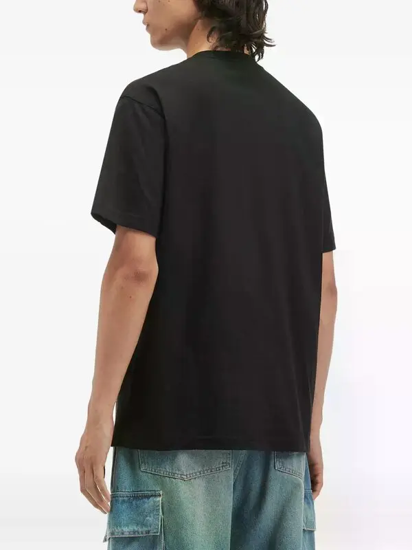 FINGERCROXX Graphic-print T-shirt - Black