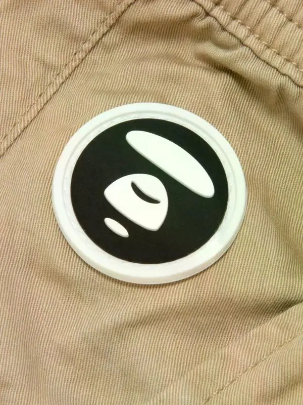 AAPE BY *A BATHING APE Ape Head Logo-plaque Trousers - Brown