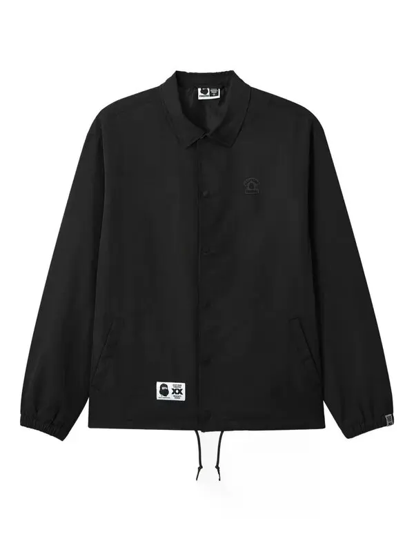 FINGERCROXX Buttoned Logo-patch Jacket
