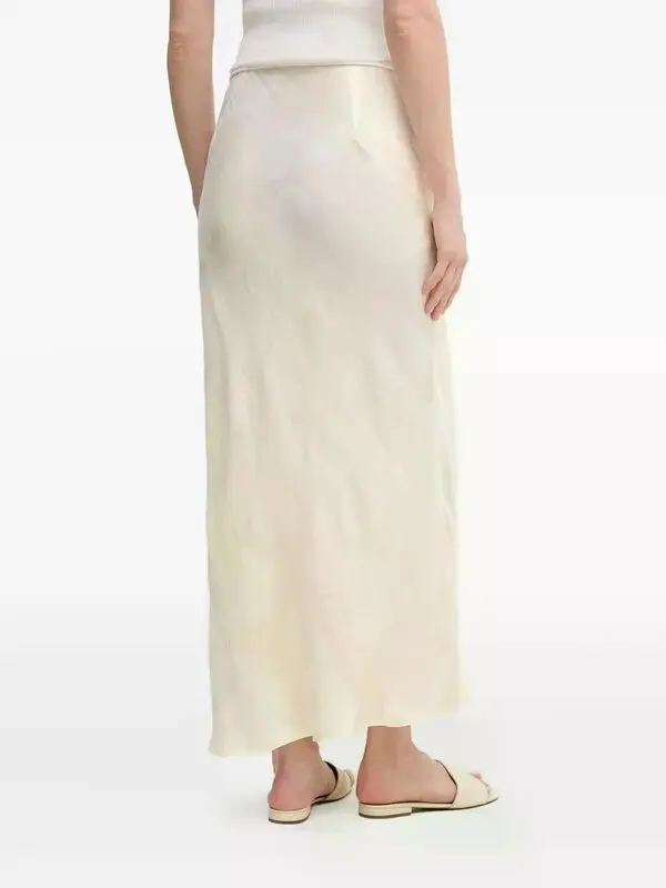 HOSS INTROPIA Embossed Satin Maxi Skirt