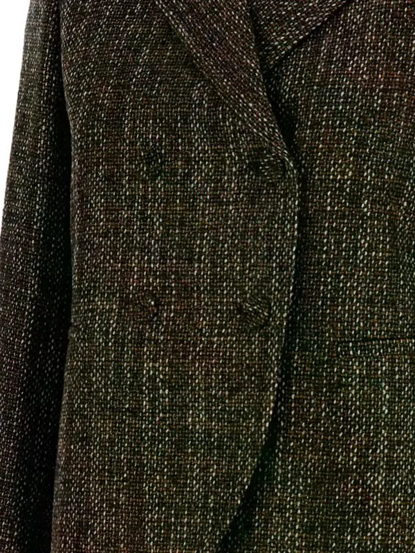 Fendi Tweed Double-breasted Jacket