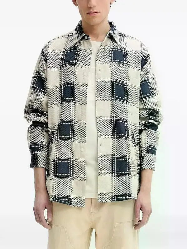 Desigual Herringbone-check Shirt
