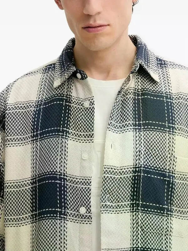 Desigual Herringbone-check Shirt