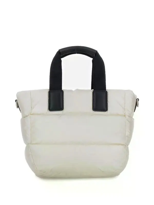 Moncler Caradoc Padded Top-handle Shoulder Bag - Neutrals