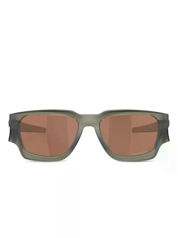 Oakley Instagator Rectangle-frame Sunglasses - Green