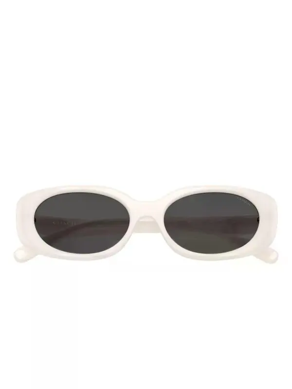 COACH Oval-frame Sunglasses - White