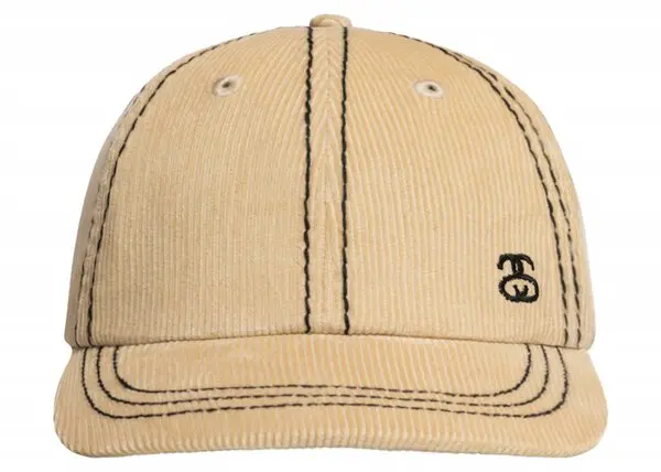 StÜssy Sslink Stitched Strapback - Cream
