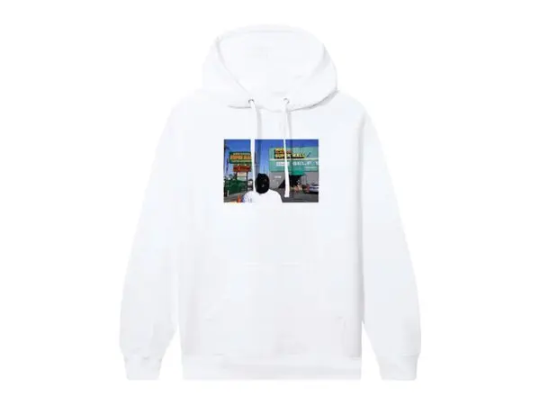 ANTI SOCIAL SOCIAL CLUB X Polo Shirt Cutty Slauson Superman Hoodie - White