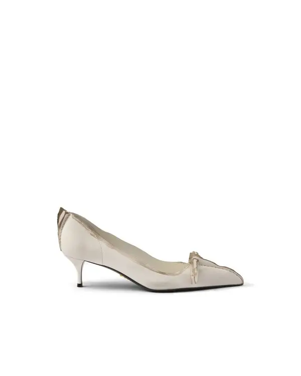Prada Leather Pumps - Neutral