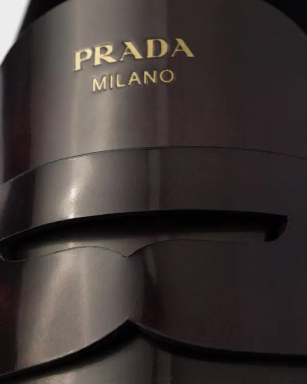 Prada Brushed Leather Loafers