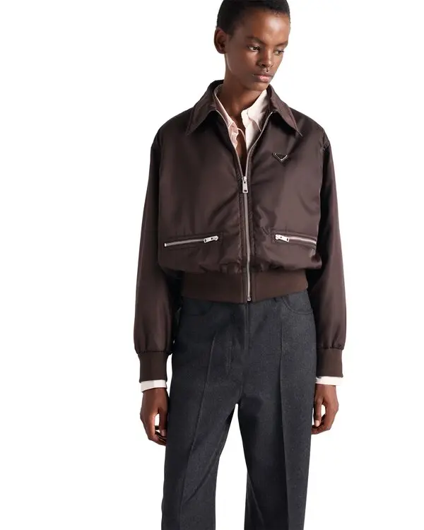 Prada Re-nylon Blouson Jacket